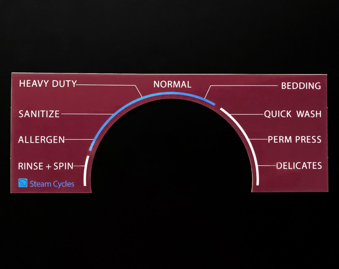 Samsung Model WF42H5200AF Washer Sticker Label / Decal - for Control ...