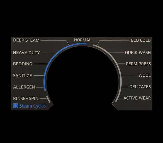 Samsung Model WF45H6300AG Washer Sticker Label / Decal for | Etsy