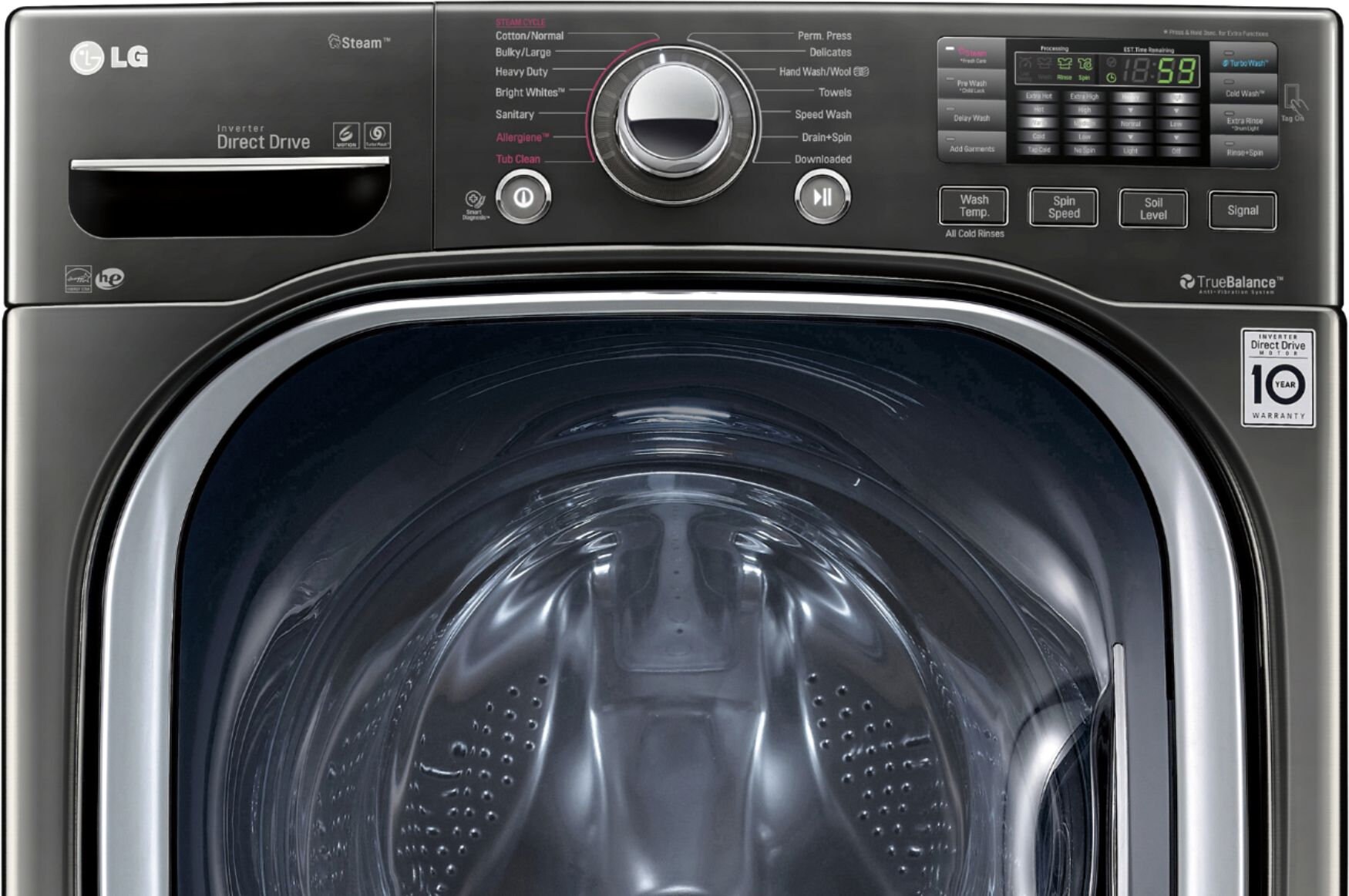 LG Model WM4370HKA Washer Sticker Label / Decal for Center - Etsy