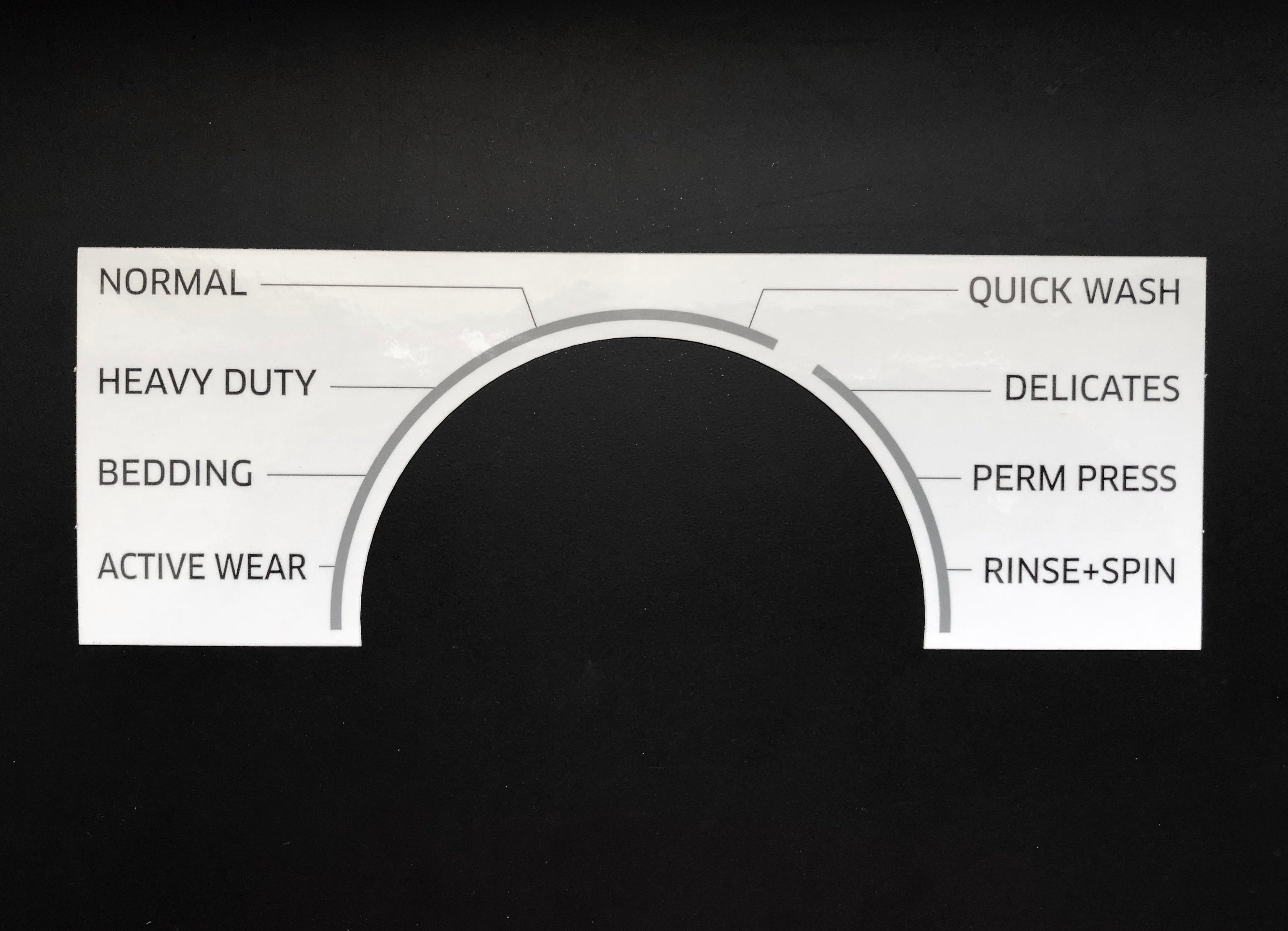 Samsung Model WF45N5300AW Washer Sticker Label / Decal for | Etsy