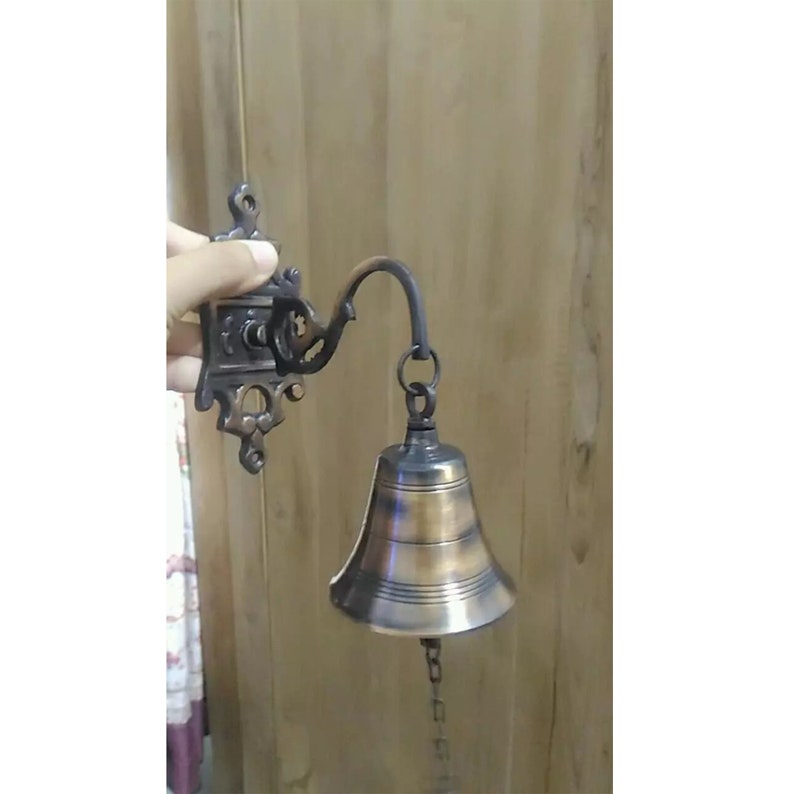 2.5 Inches Solid Brass Vintage Fine Door Bell, Front Door Bell, Door ...
