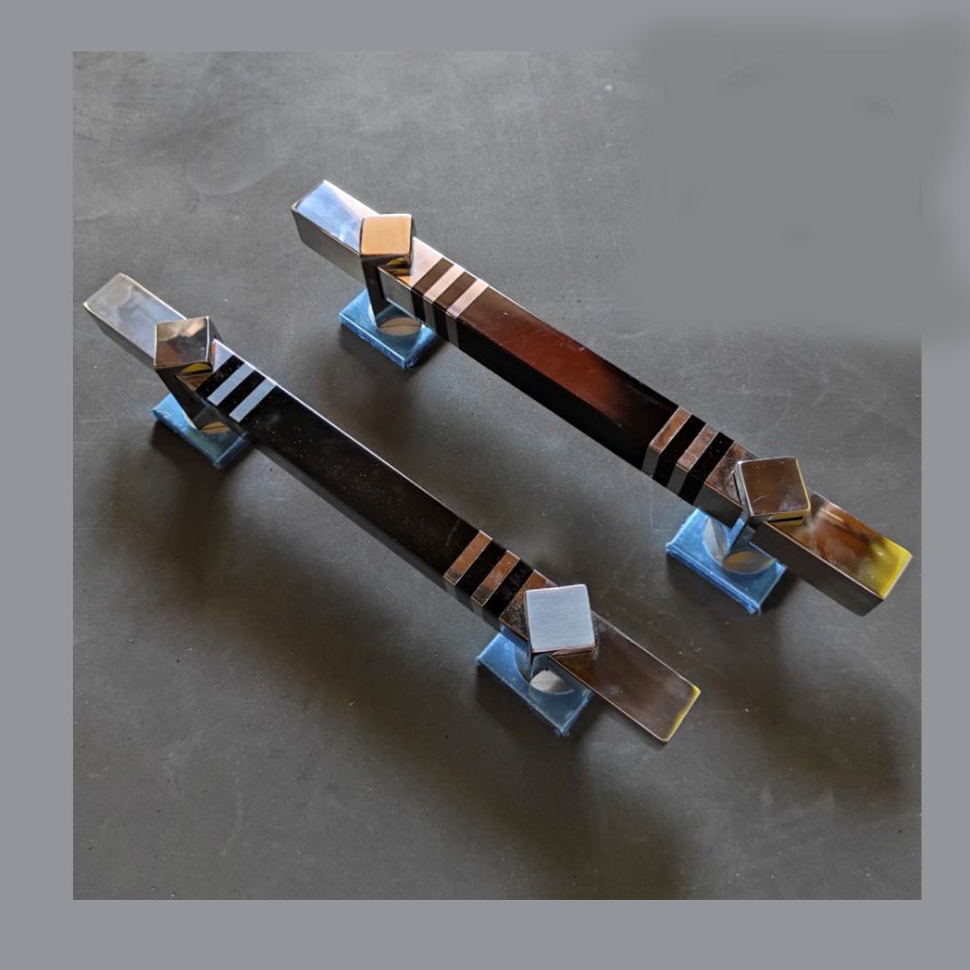 17.71 Inches Square Rectangle Flat Shape Stainless Steel Modern ...