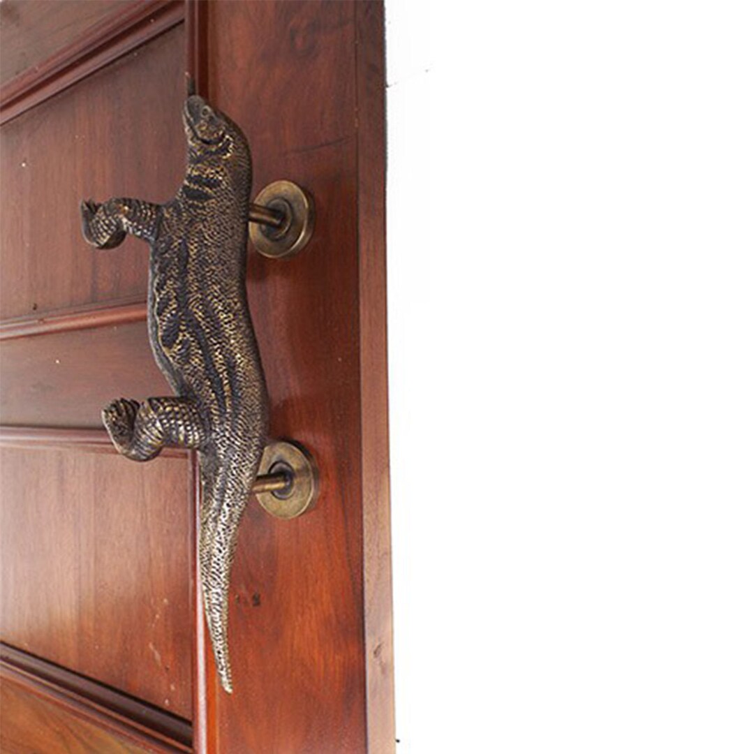 Komodo Dragon Door Handles, Exterior Door Pull, Main Door Handle, Entry ...