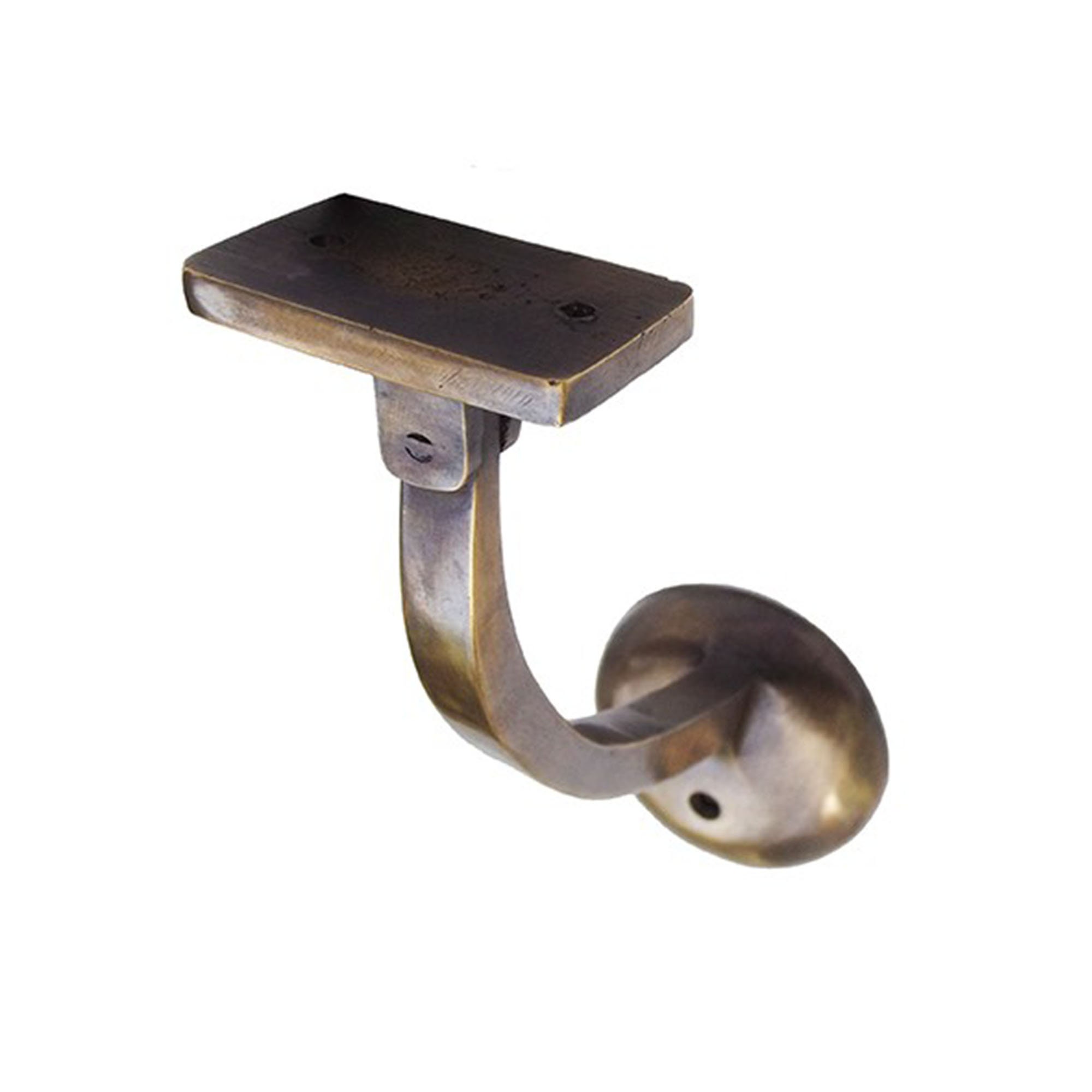 Elegant Curved Stair Handrail Bracket | Adjustable Swivel Head Rail ...