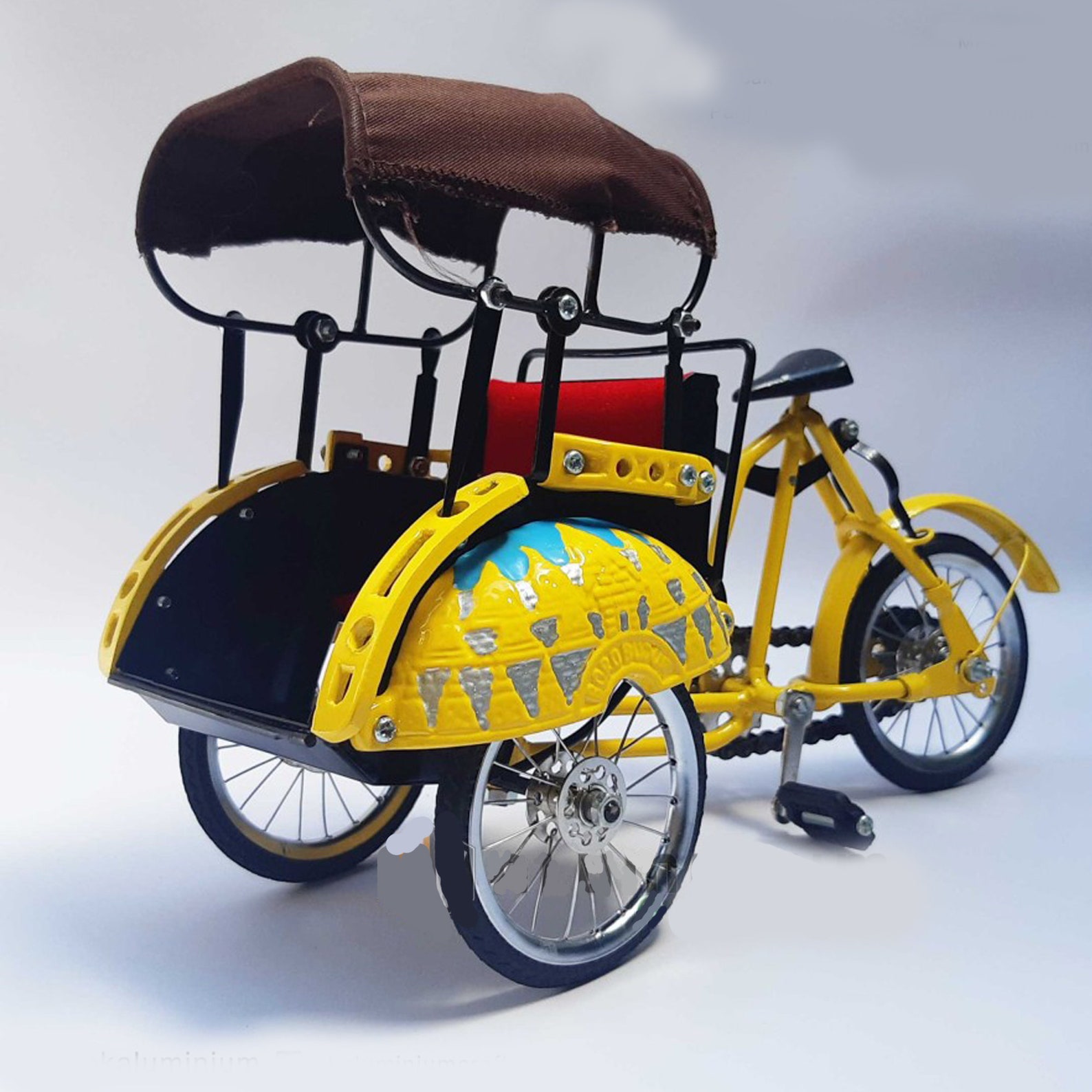 PEDICAB MINIATURE , Vintage Tricycle Traditional Transportation - Etsy