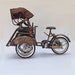 Pedicab Miniature Yogyakarta, Vintage Handmade Tricycle Pedicab, Becak ...