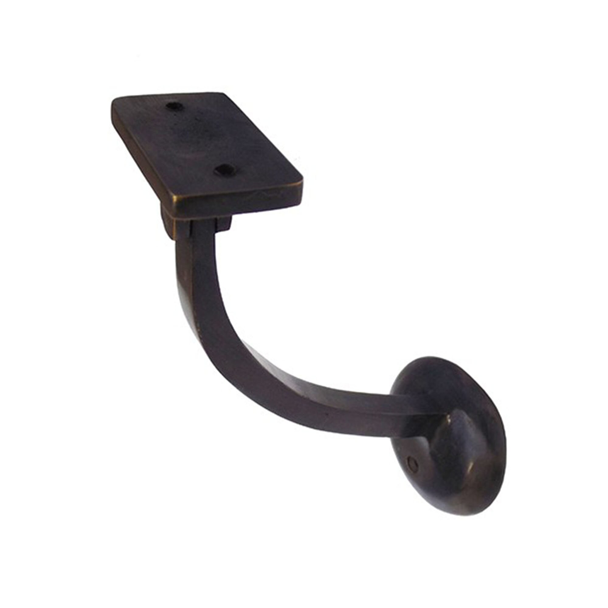 Elegant Curved Stair Handrail Bracket | Adjustable Swivel Head Rail ...