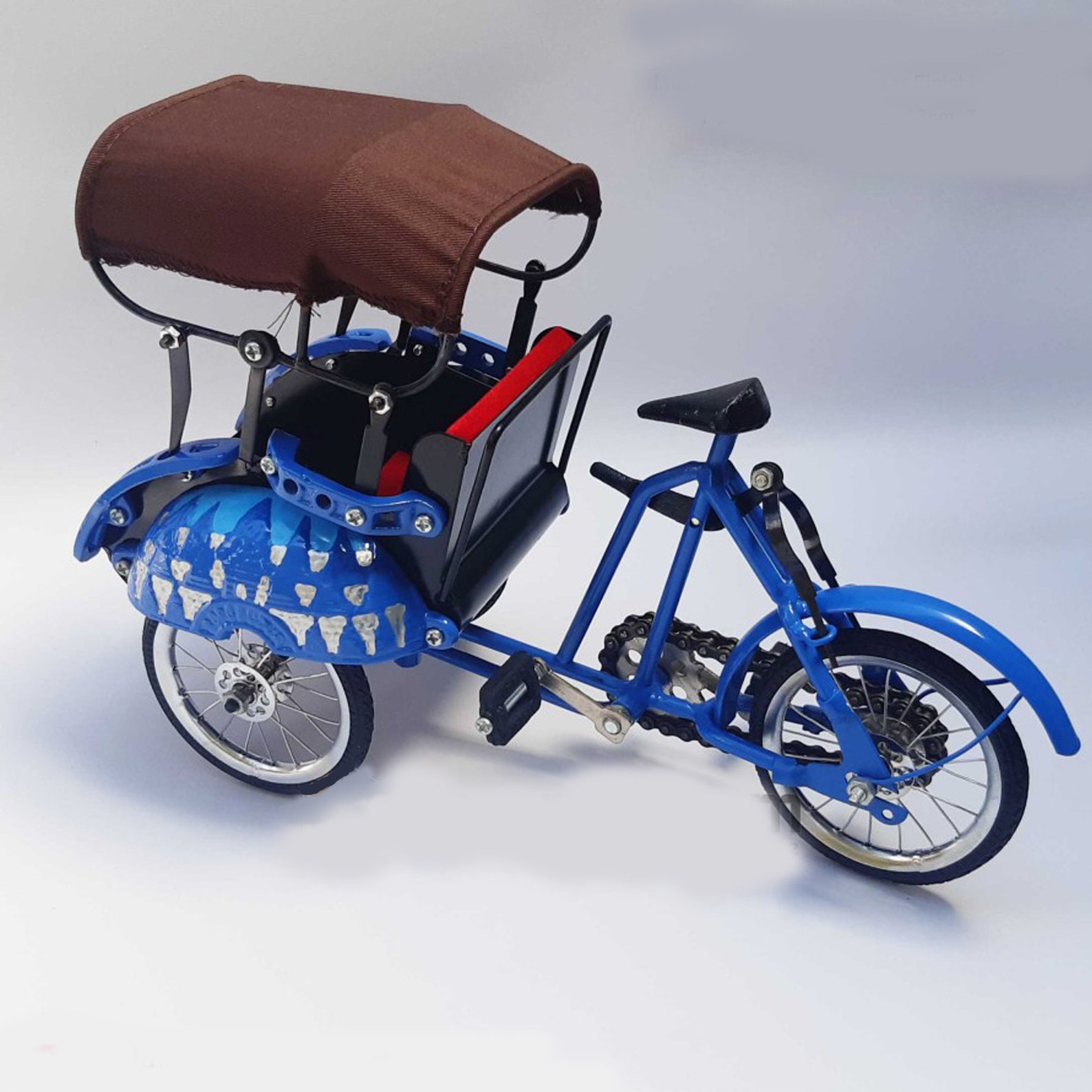 PEDICAB MINIATURE Vintage Tricycle Traditional - Etsy