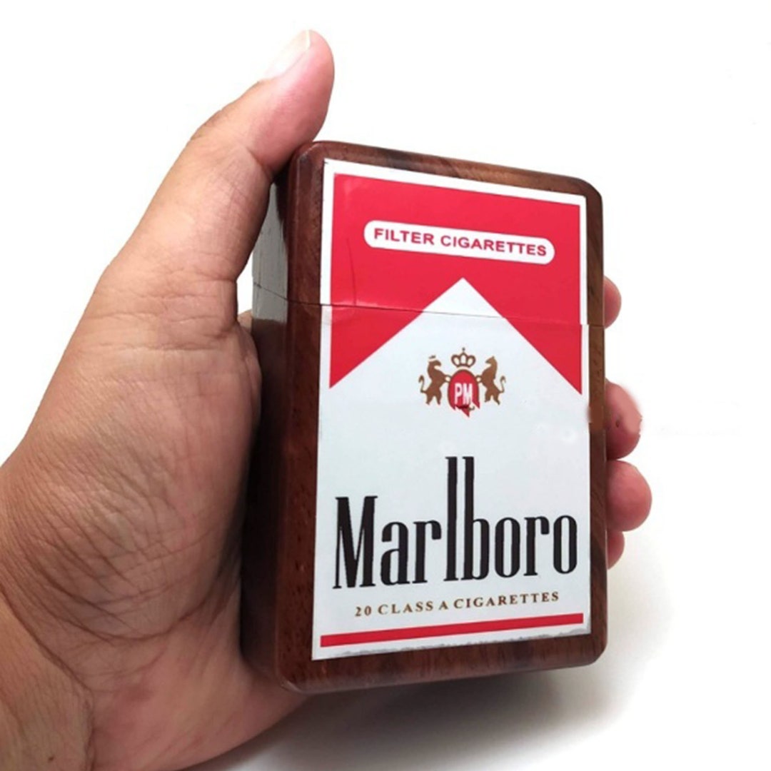 Cigarette Box Case Vintage Handmade, Cigarette Holder, Smoker Accessory ...