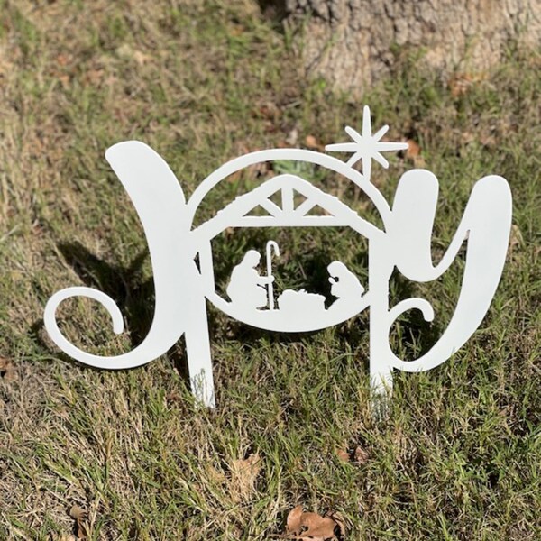 Joy Nativity - Etsy