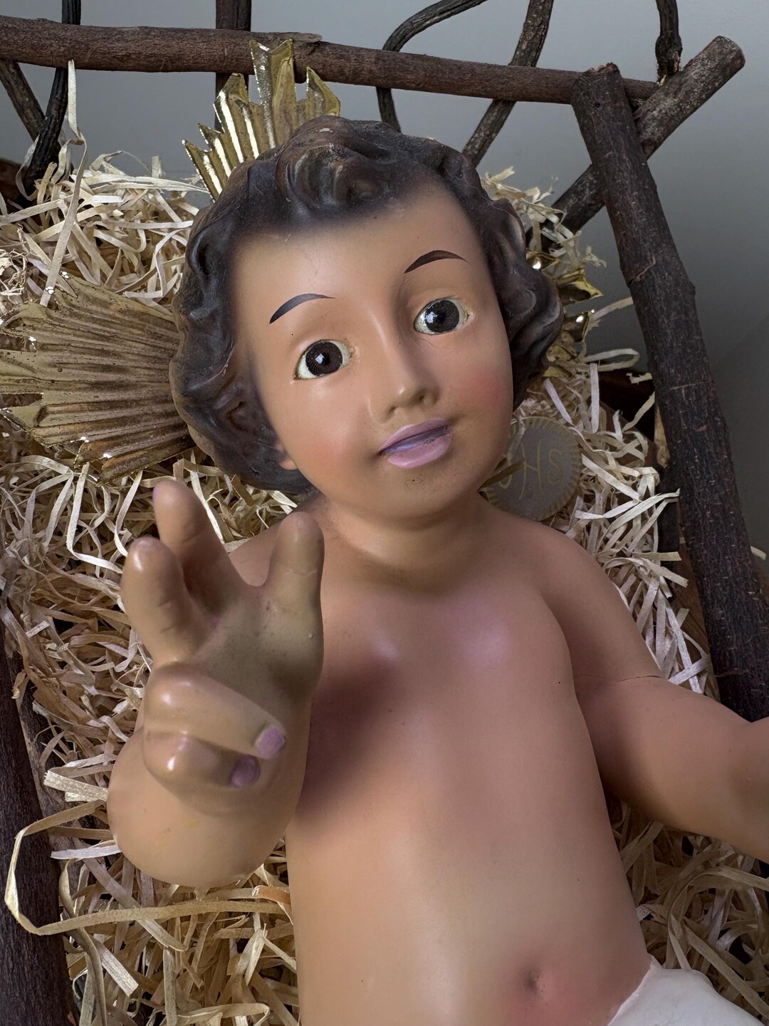 Bareggio Italian Designs Baby Jesus Religious Statue - Etsy