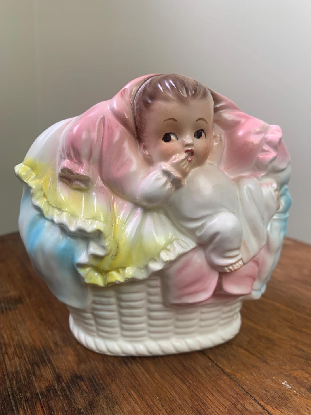Vintage Napco Baby Planter - Etsy