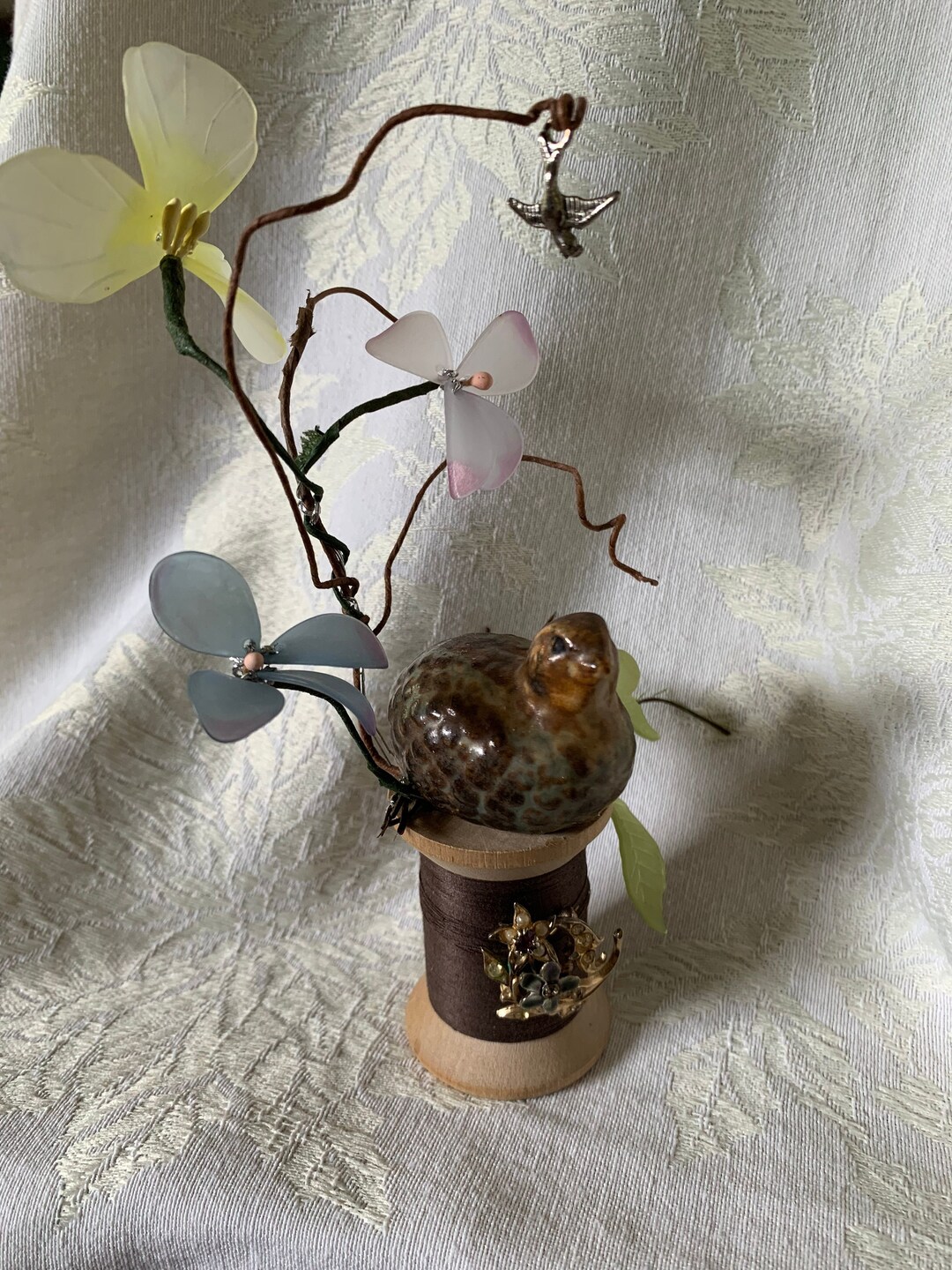 Bird Found Object Assemblage - Etsy