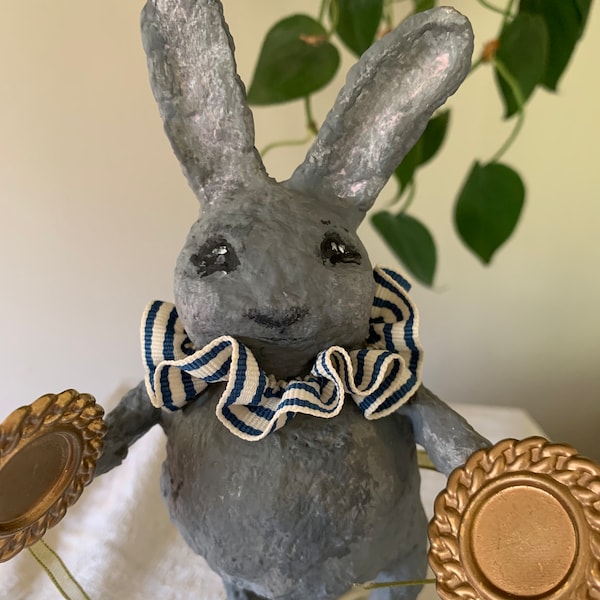Paper Mache Bunny - Etsy