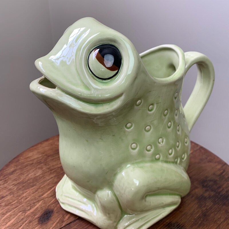 Frog Pitcher - Etsy