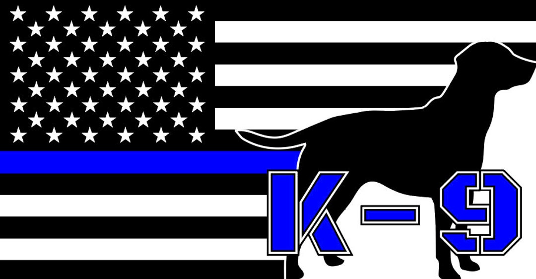 K-9 Labrador Vinyl Stickers - Etsy