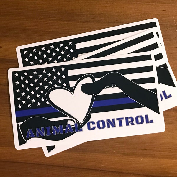 Animal Control Stickers - Etsy