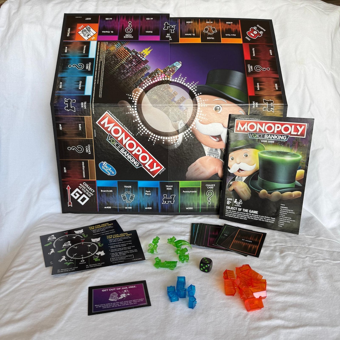 Choice Monopoly Voice Banking Replacement Pieces and Parts for Arts ...