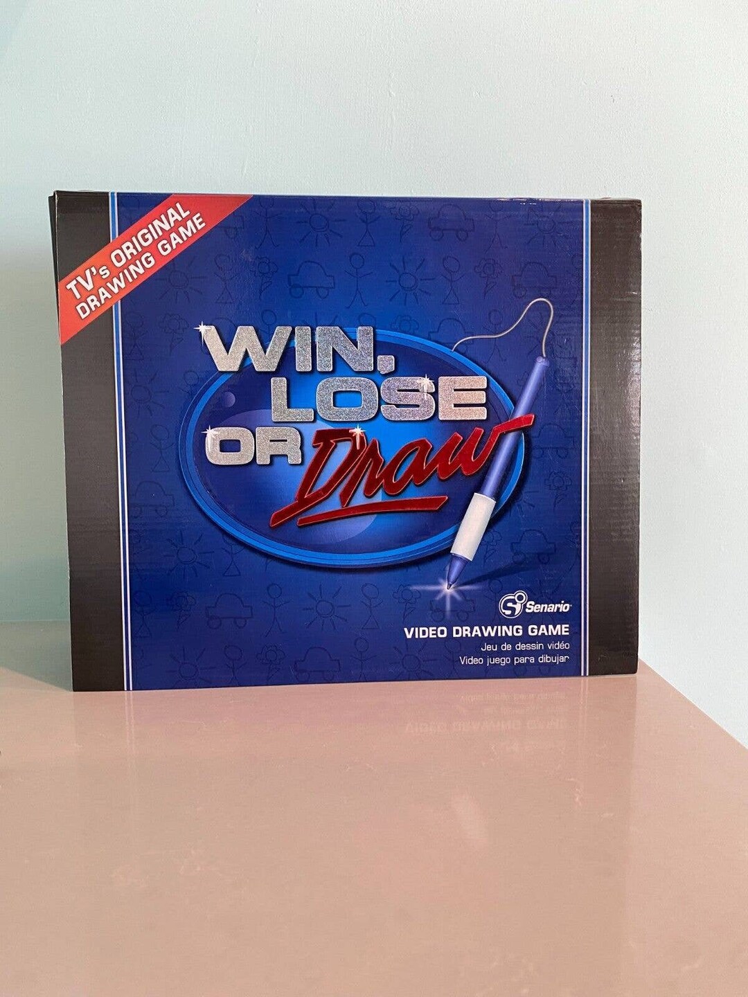 Vintage Win, Lose or Draw by Senario-video Drawing Game - Etsy