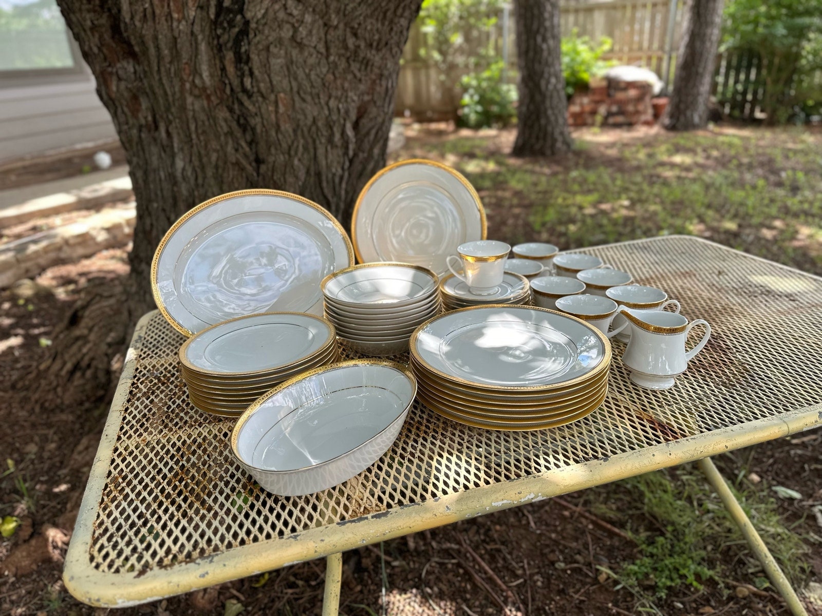 Choice Vintage Noritake Dinner, Salad, Rim Soup, Cup Choice Vintage Noritake Dinner, Salad, Rim Soup, Cup