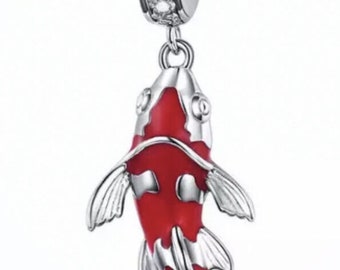 Pandora Koi Fish Charm - Etsy