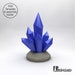 Crystal on a Rock Papercraft, 3D DIY Origami, Sculpture, Low Poly Gem ...