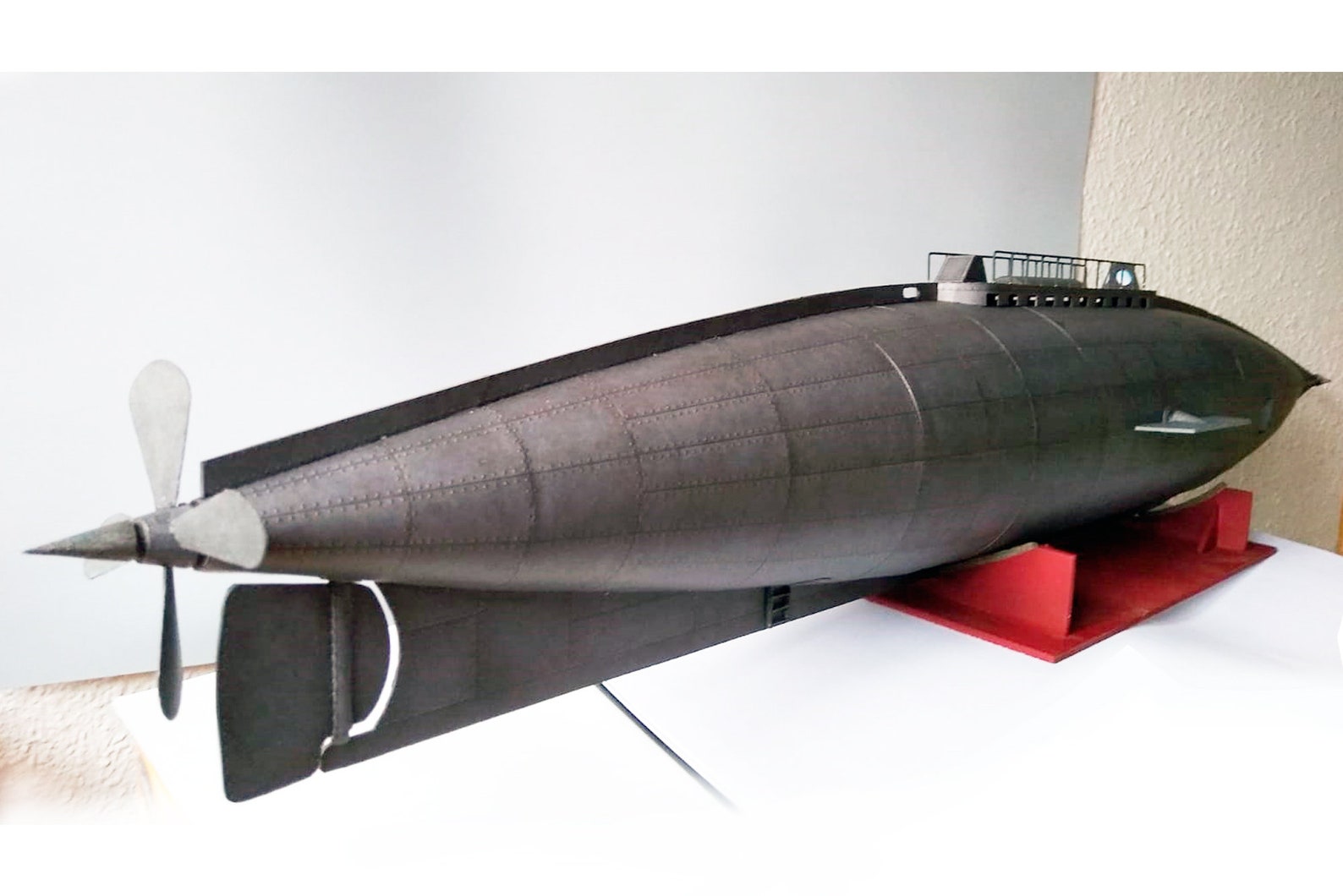 1/100 Nautilus Submarine Paper Model, Papercraft, Digital Template, PDF ...