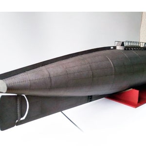 1/100 Nautilus Submarine Paper Model, Papercraft, Digital Template, PDF ...