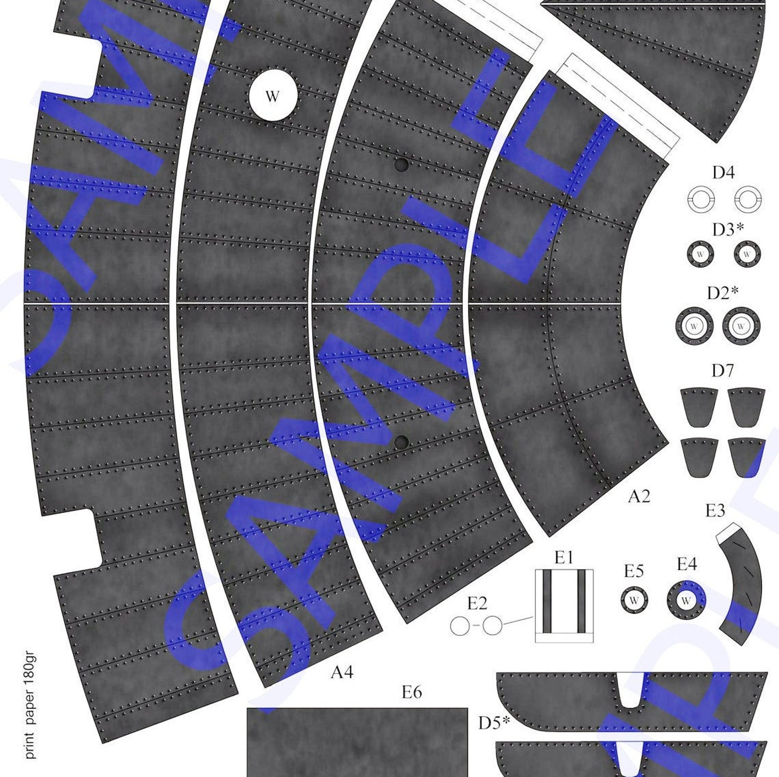 1/100 Nautilus Submarine Paper Model, Papercraft, Digital Template, PDF ...