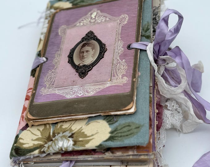 Sweet Little Lilac Handmade Junk Journal - Etsy