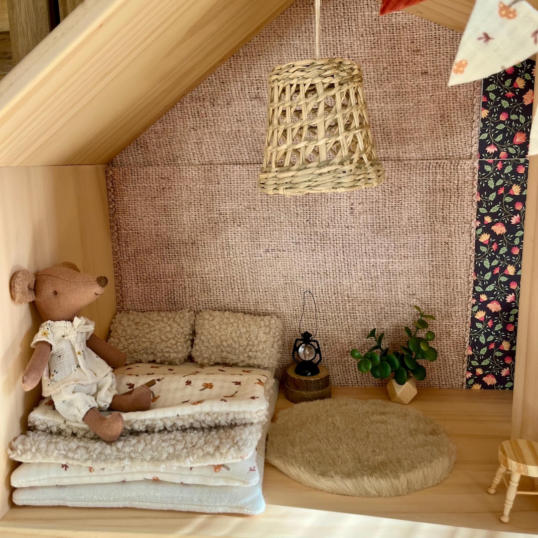 Maileg Mouse Parents' Bedroom Set - Etsy UK