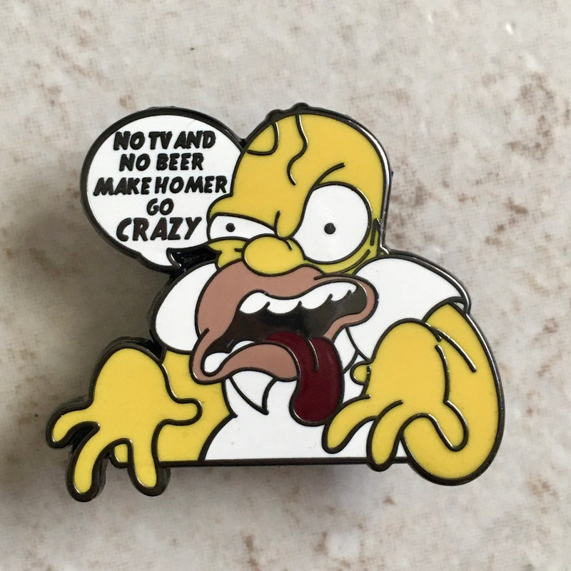 Homer Simpson Pins - Etsy