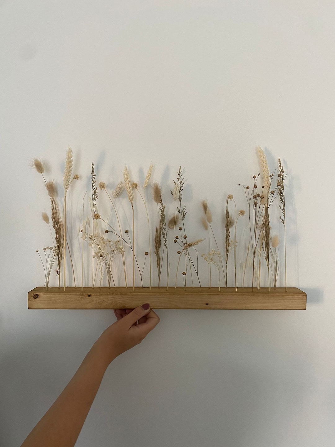Flower Bar With Dried Flowers | Flowergram | Flower Meadow | Wooden ...