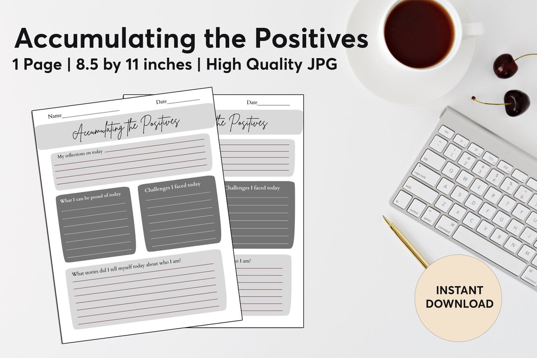 DBT Worksheet | DBT: Accumulating Positives DBT Worksheet | Dialectical ...