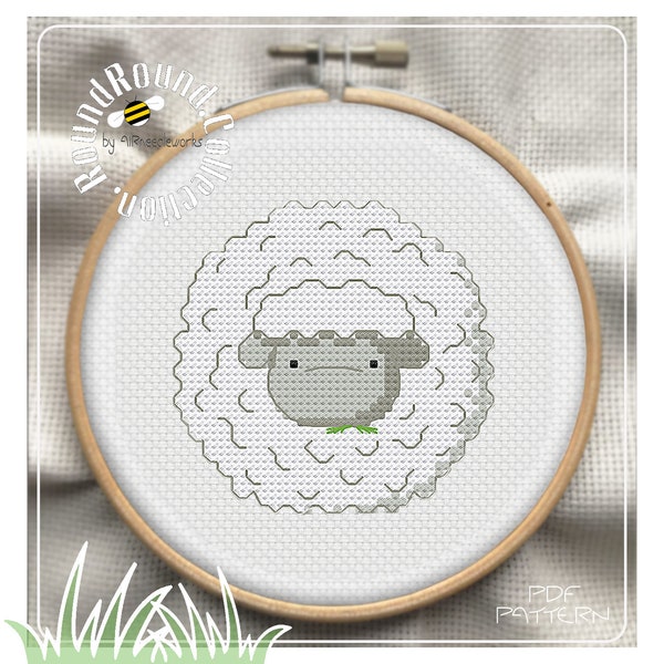 Sheep Cross Stitch - Etsy