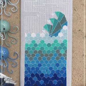 OCEAN WAVE Cross Stitch Pattern, PDF Digital Download, Sea, Waves ...