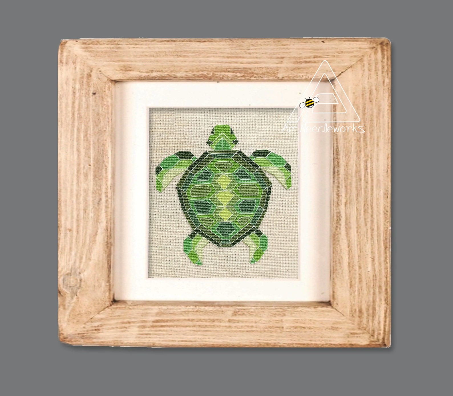 TURTLE Cross Stitch Pattern, PDF Digital Download, Ocean, Nature - Etsy