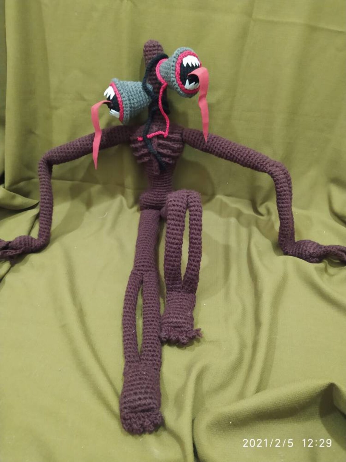 Sirenhead Siren Head SCP Monster Based on Trevor Henderson 28 | Etsy