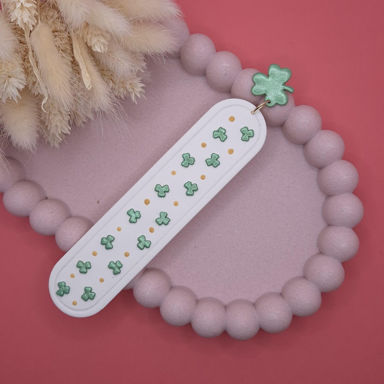 Polymer Clay Bookmarks, Botanical Bookish Accessories, Cottagecore ...