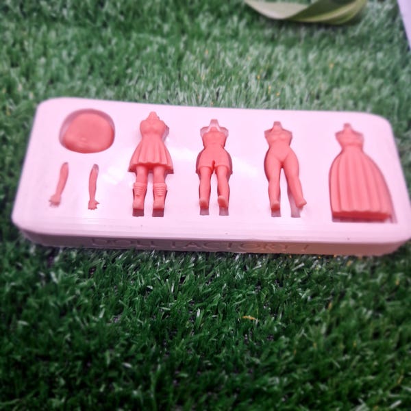 Miniature Doll Mold - Etsy UK