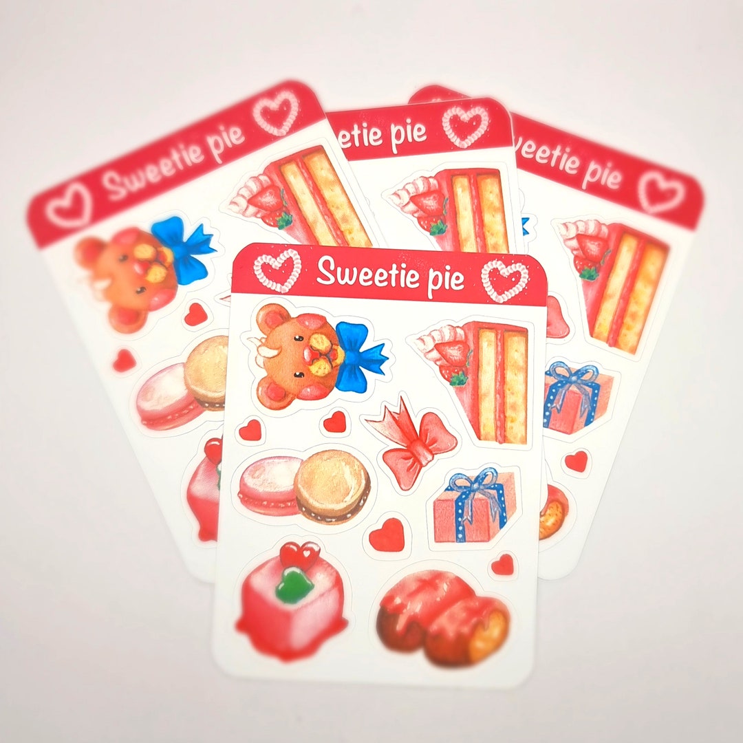 Sweetie Pie Sticker Sheet - Etsy