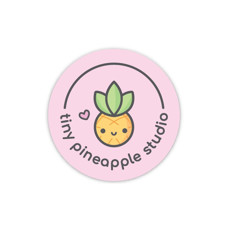 Pineapple Sticker - Etsy