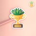 Succ-cess! VINYL STICKER — Tiny Pineapple Studio Succulent ...