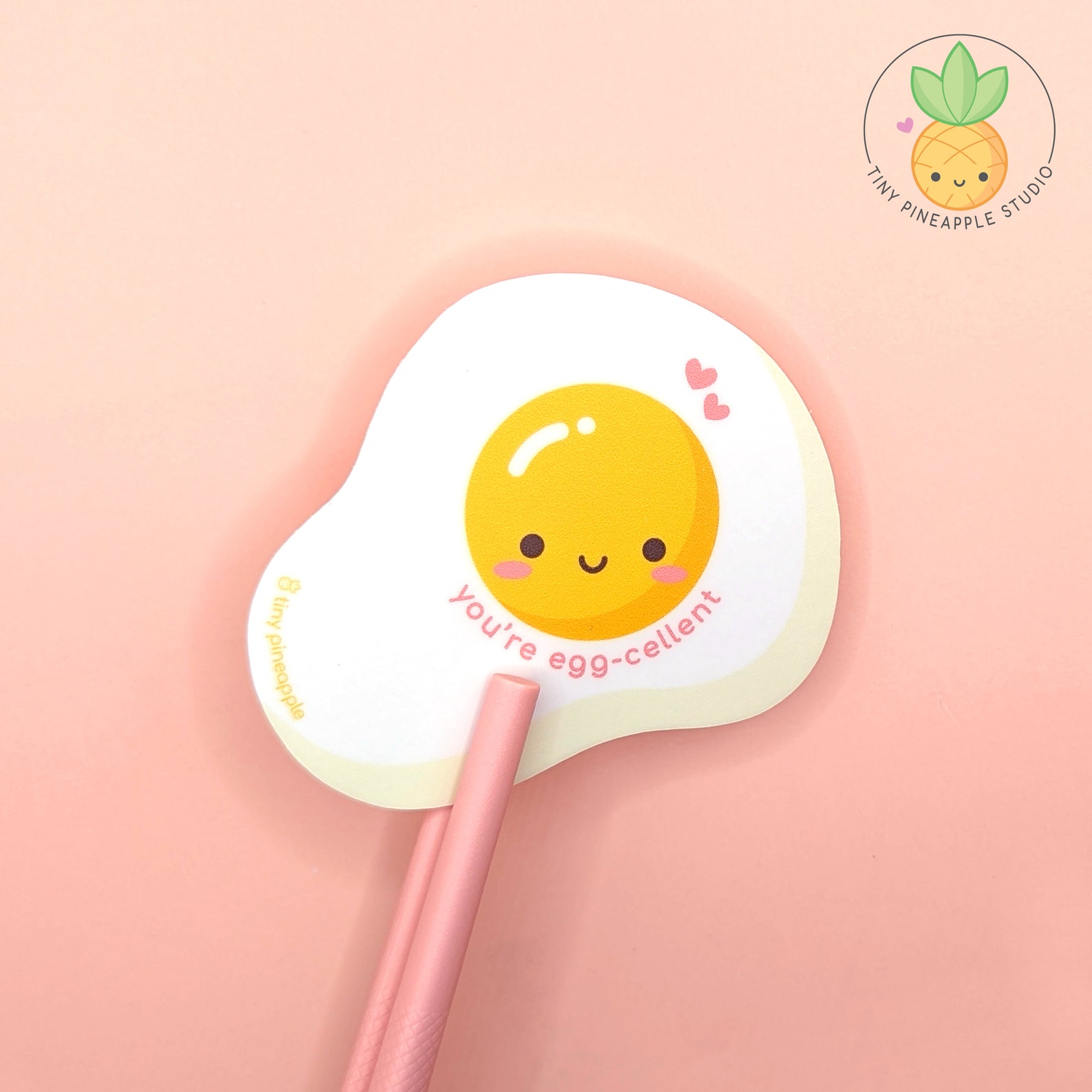 Egg-cellent VINYL STICKER you're Egg-cellent - Etsy