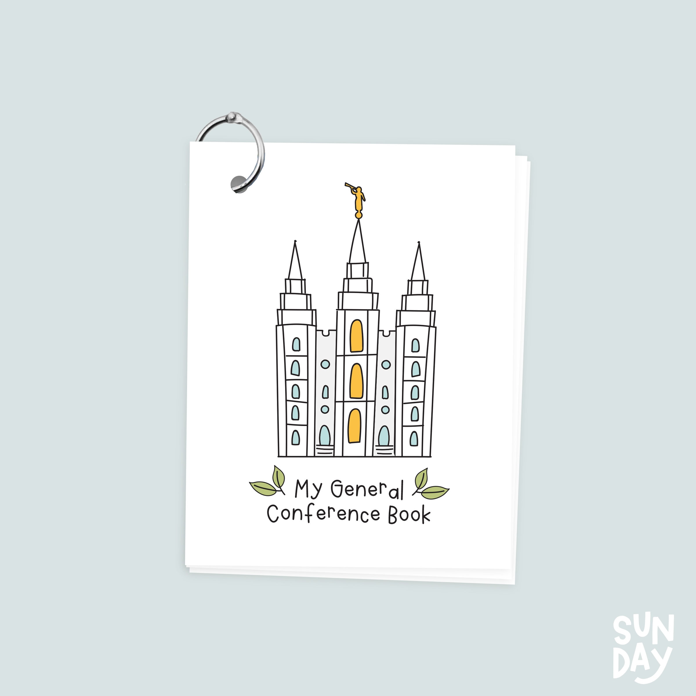 Mini General Conference Book for Primary Kids - Etsy