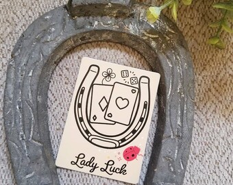 Lady Luck Sticker - Etsy
