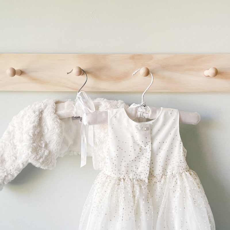 Wooden Peg Rack - Etsy