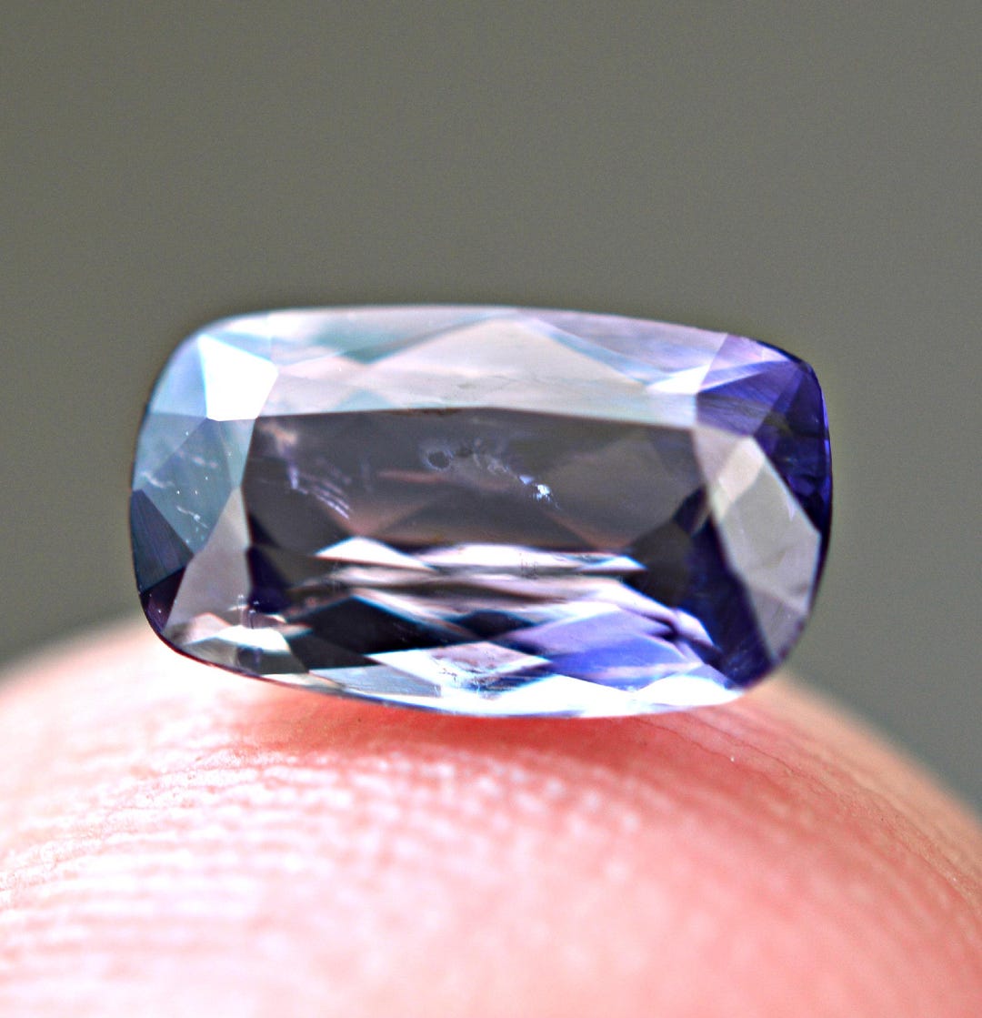 Rare Iolite Variety of Mineral Cordierite Well Cut Gemstone - Etsy