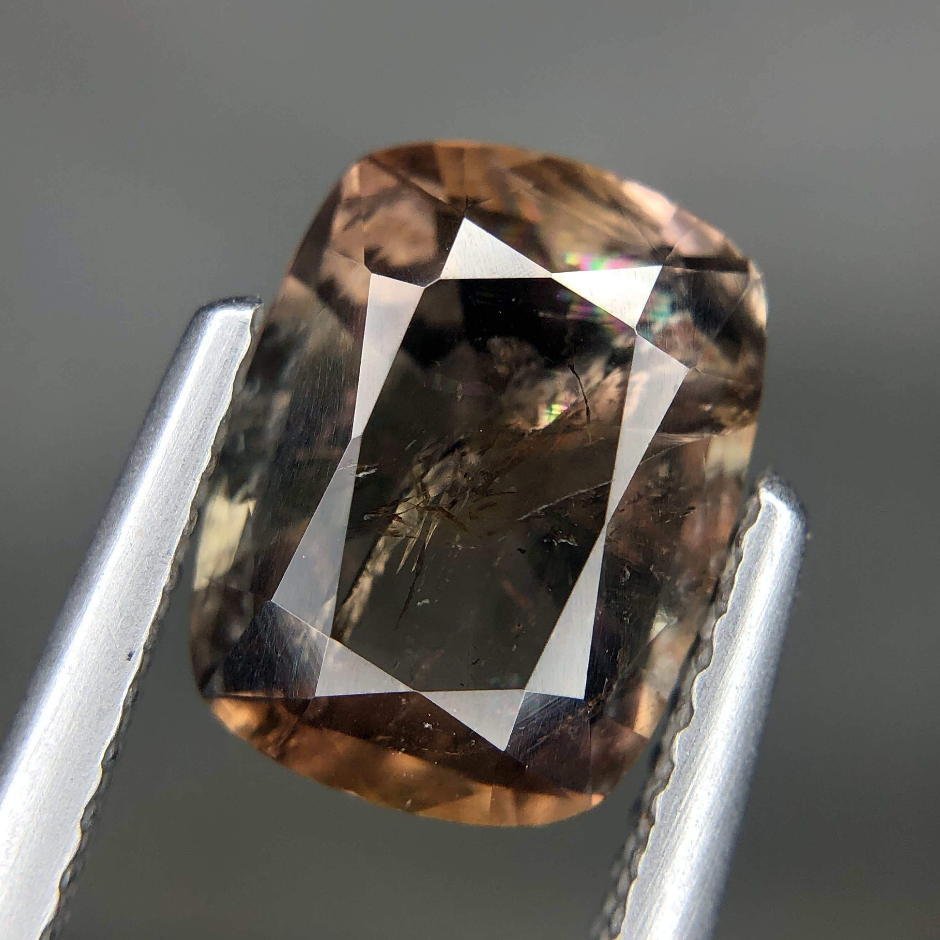 Unusual Rare Top Multi Color Axinite Top Cut Gemstone From Pakistan - Etsy