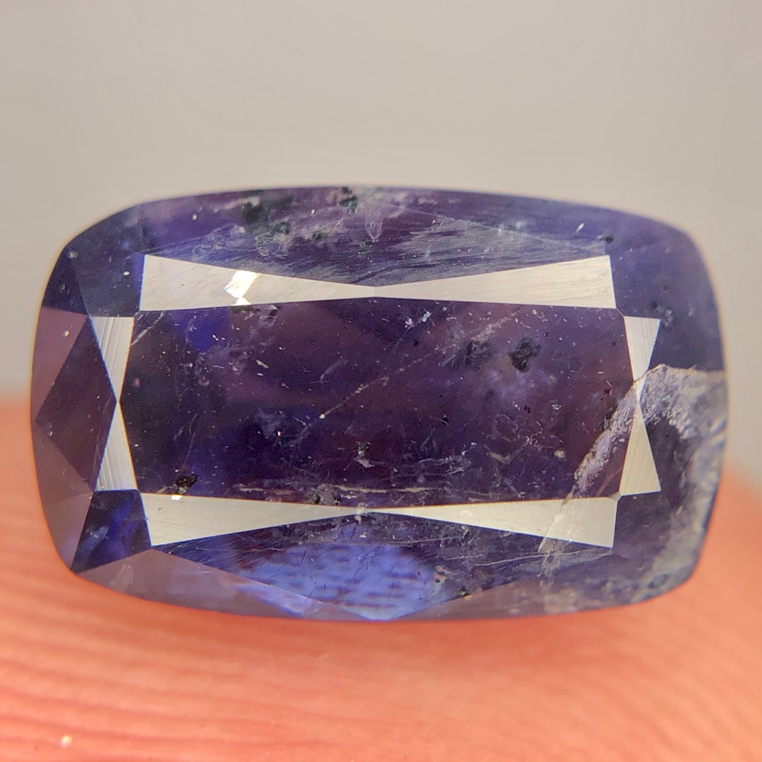 Rare Iolite Variety of Mineral Cordierite Having Dots Gemstone - Etsy